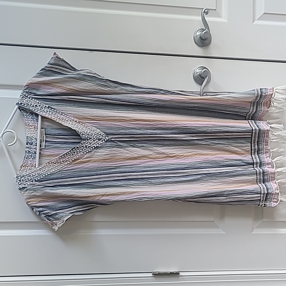 Subtle Luxury | Dresses | Subtle Luxury Striped Cotton Dress | Poshmark